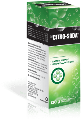 Citro-Soda® - Relief of UTI symptoms, heartburn & acid indigestion